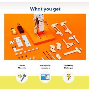 KiwiCo | Toys | Kiwico Kiwi Crate Science Kit Jumping Robot Building ...